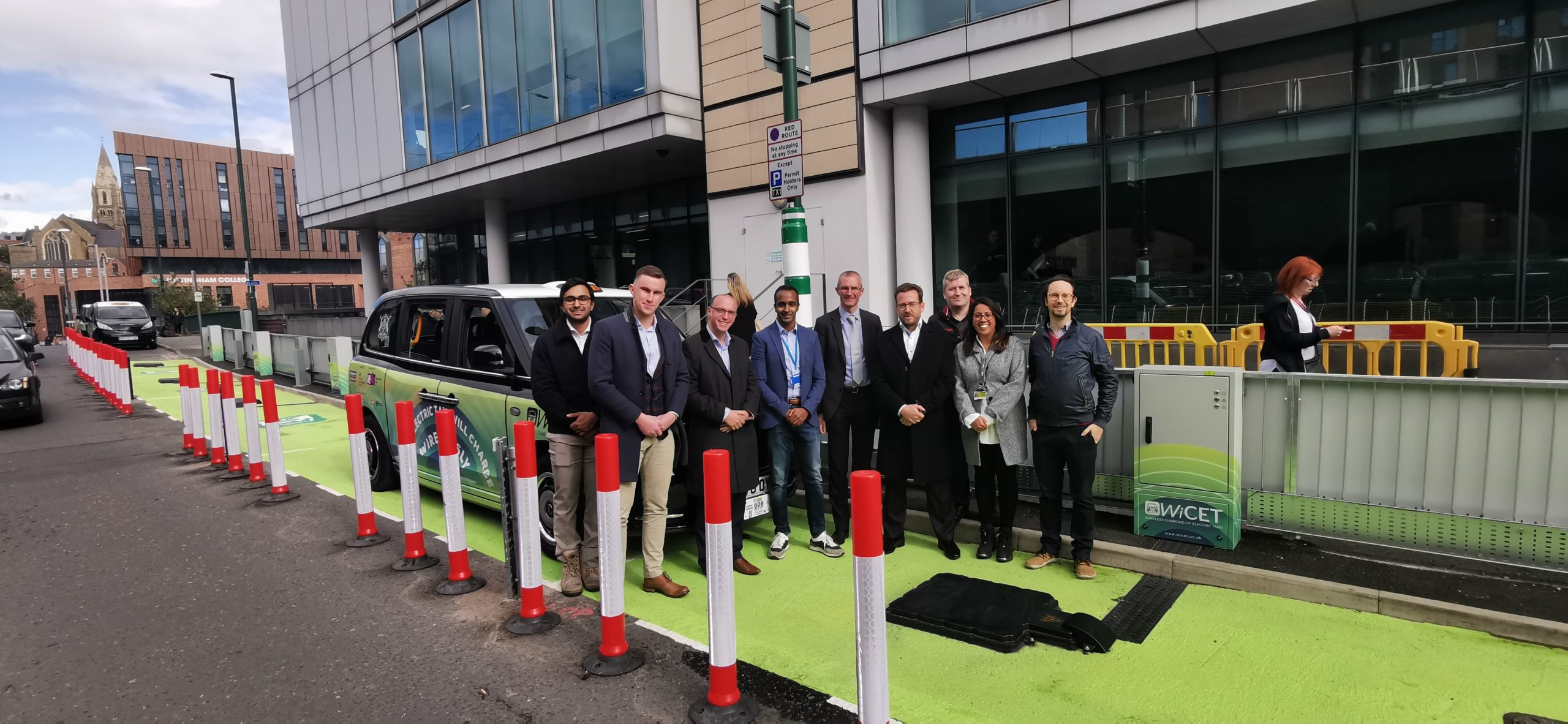 Wireless Charging Electric Taxi Trial Goes Live - WiCET